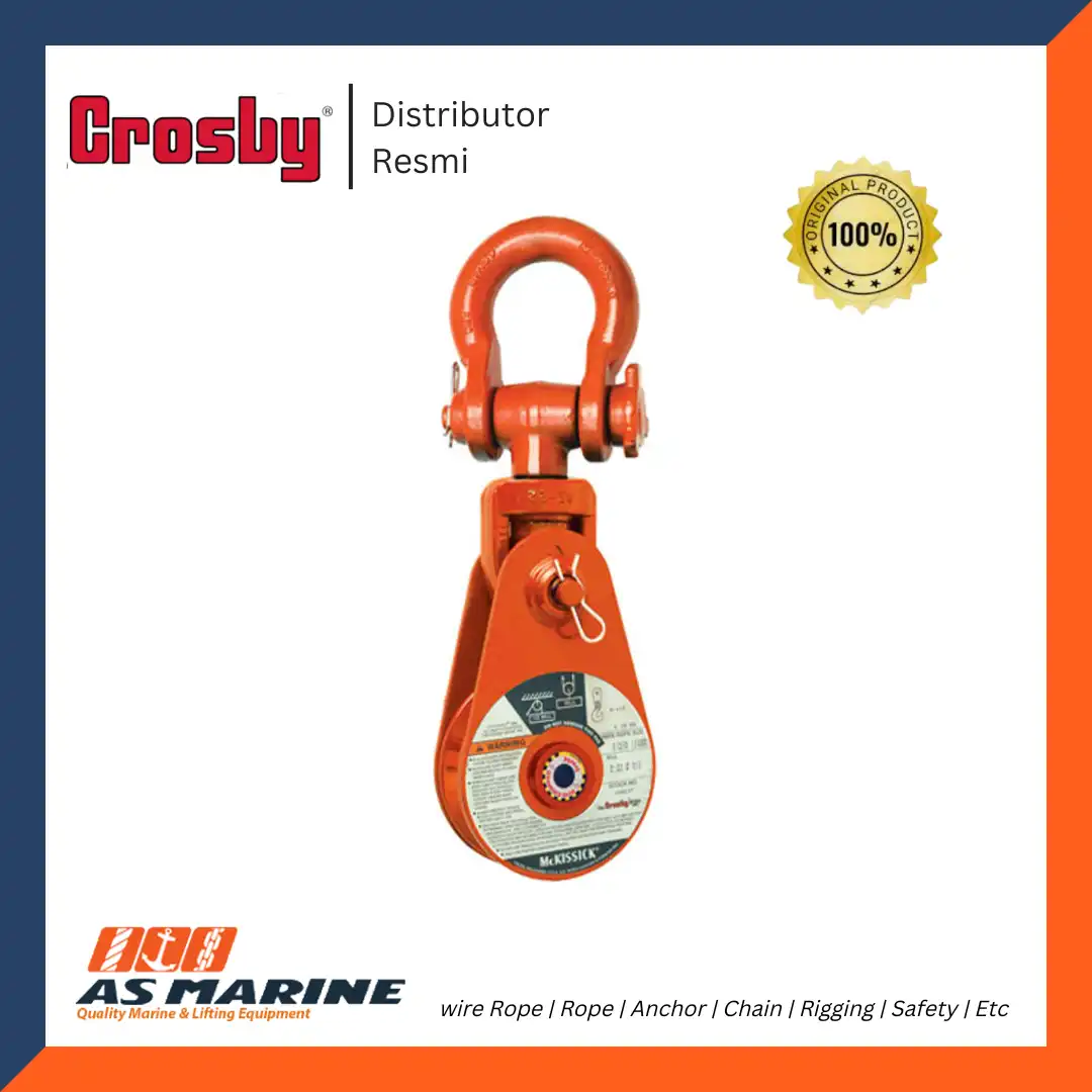 Crosby Mckissick Snatch Block | PT. Anugrah Sukses Marine