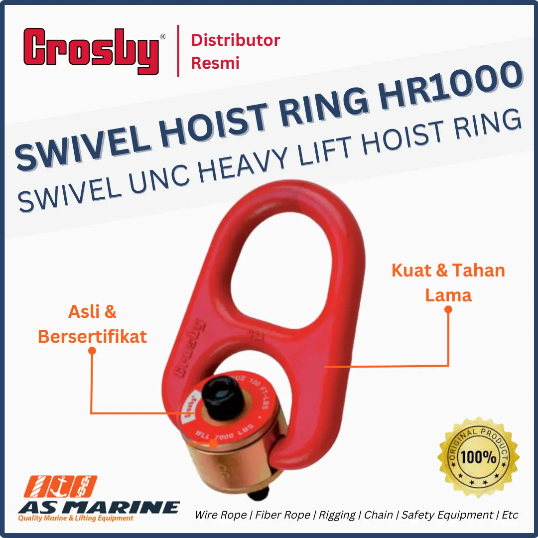 Hoist Ring Crosby USA | PT. Anugrah Sukses Marine