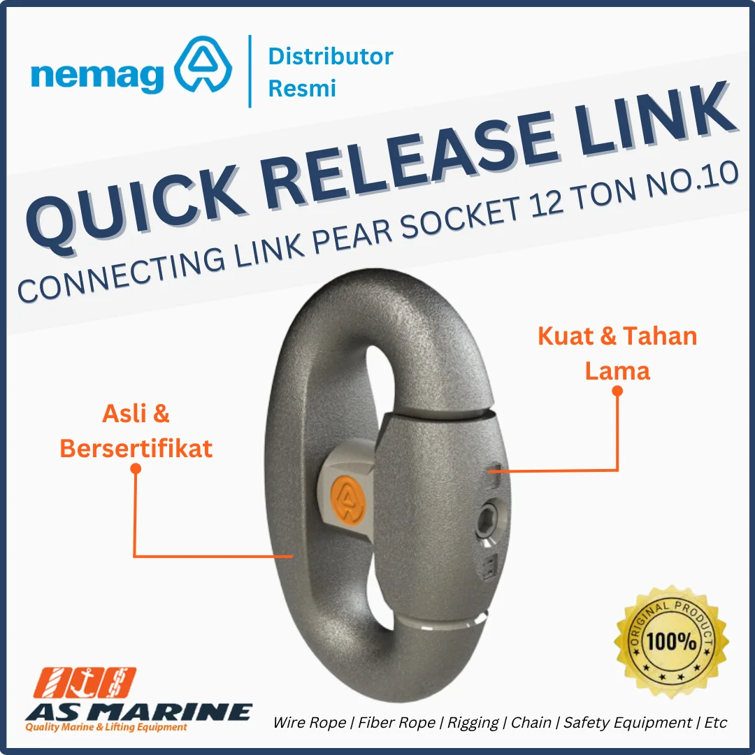Quick Release Link Nemag 12 Ton | PT. Anugrah Sukses Marine