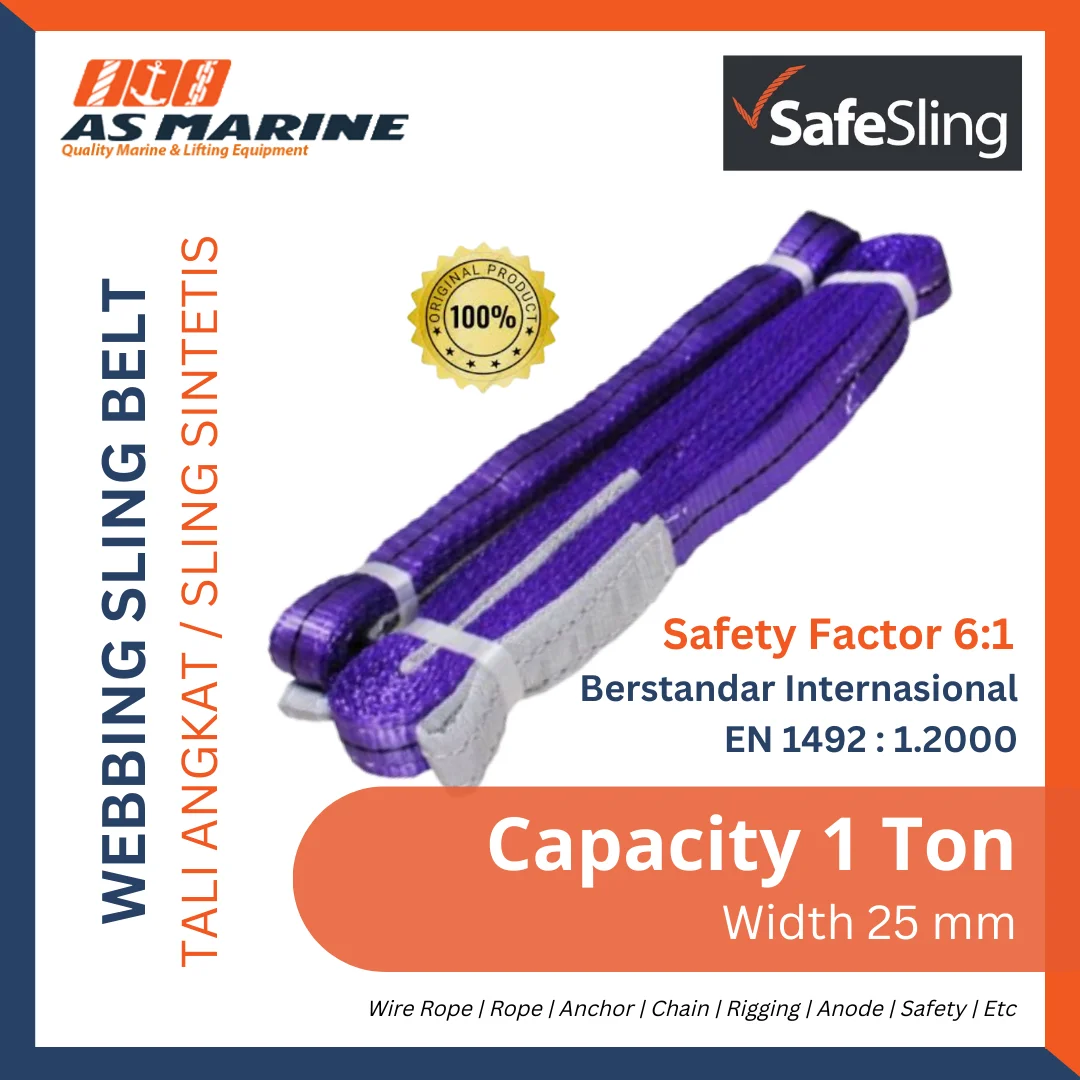 Webbing Sling Belt Safesling | PT. Anugrah Sukses Marine