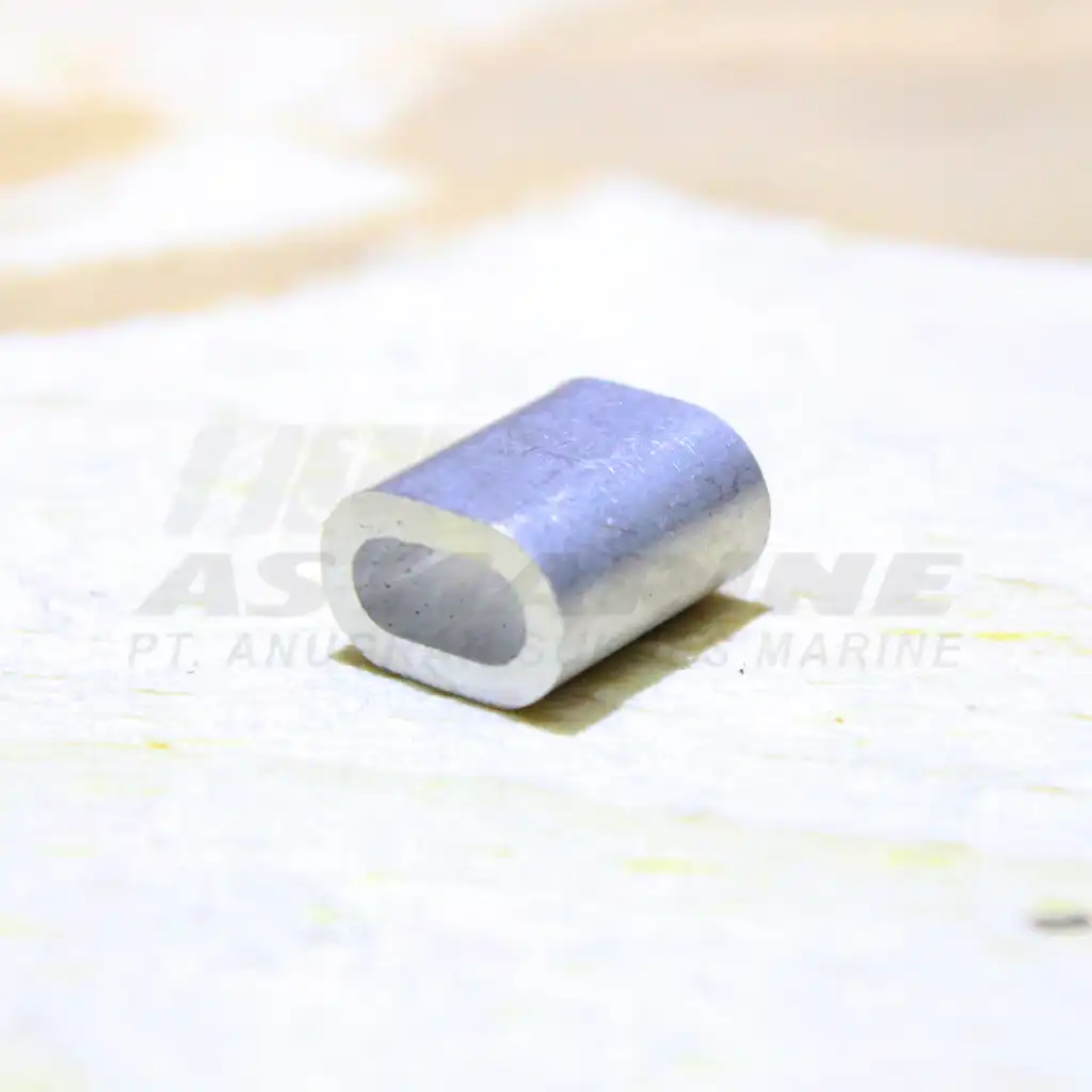 Toprig Aluminium Ferrule / Crimp Ferrule Wire Rope 1/2 Inch 12 mm Long ...