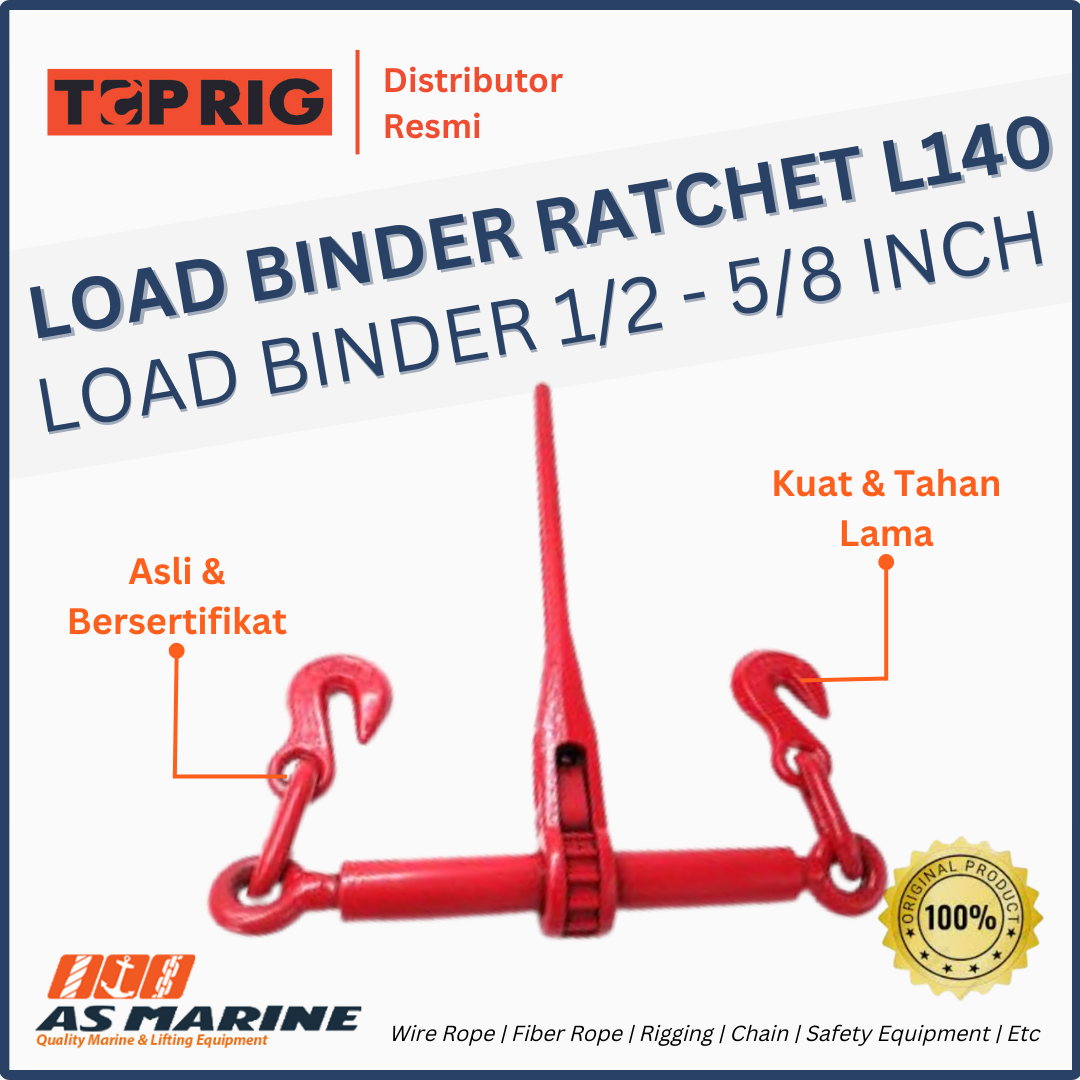 Toprig Load Binder Ratchet Type L140 1/2 - 5/8 Inch | PT. Anugrah ...